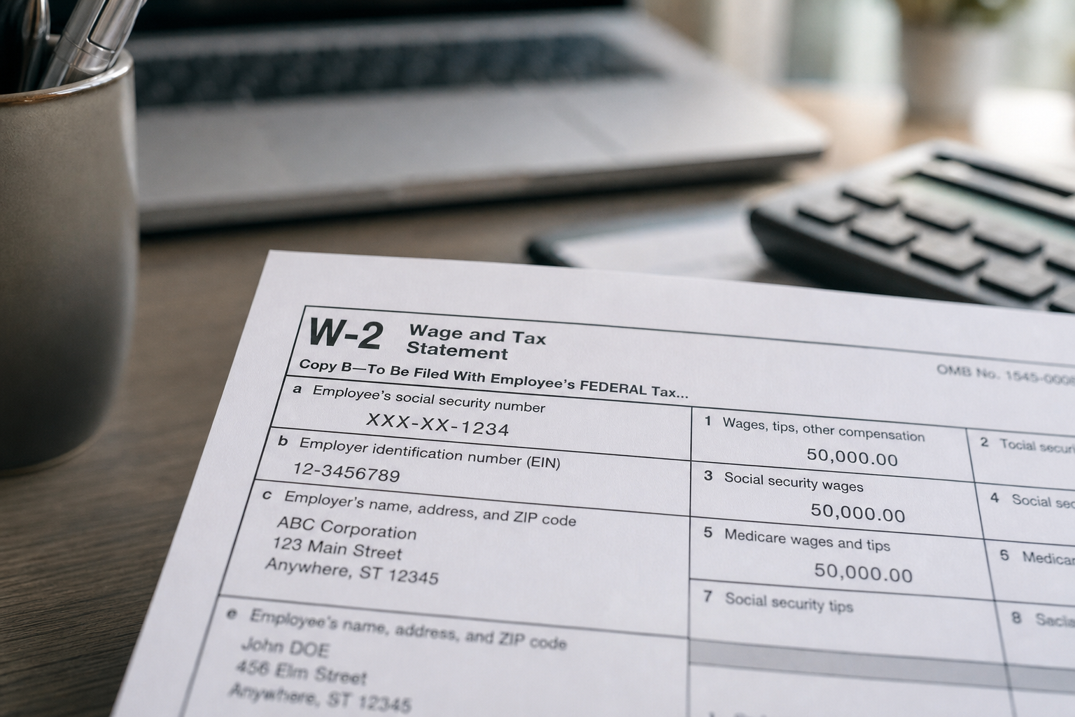 How Does SSN Masking Work on W-2 and 1099 Forms?